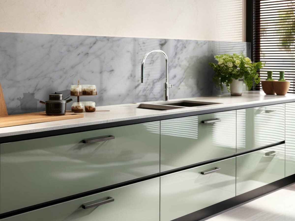 Een keuken achterwand op maat met MuralSplash - Fotobehang